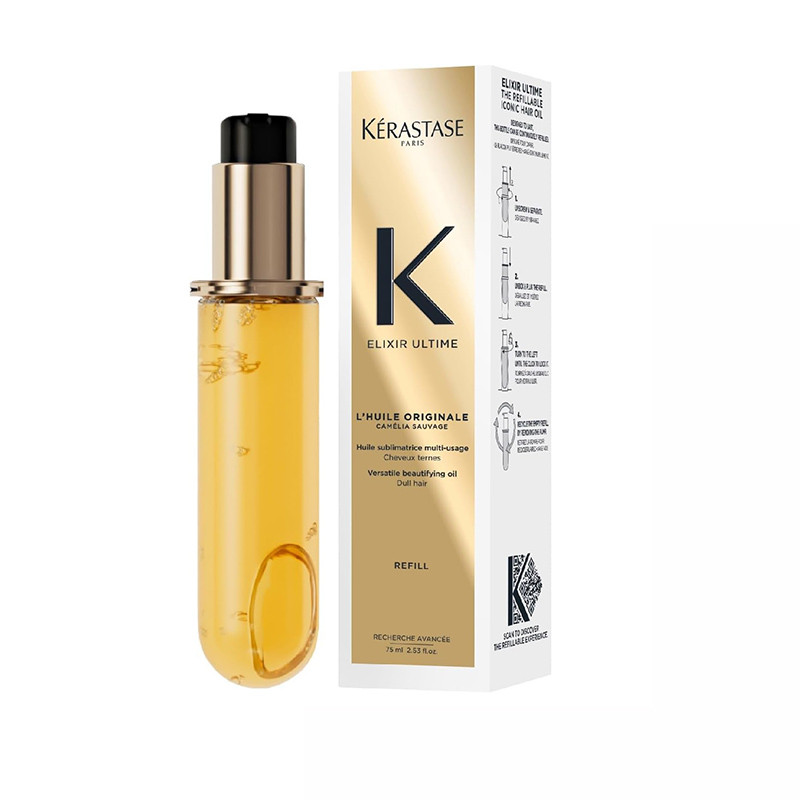 K ELIXIR ULTIME L'HUILE ORIGINALE REFILL Haircare FLACON 75 ML